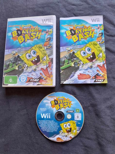 Spongebob Squarepants Boating Bash Respect Retro Gaming