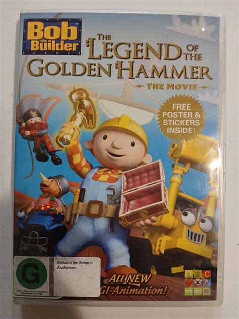 Bob The Builder The Legend Of The Golden Hammer Dvd 2009 £4 06