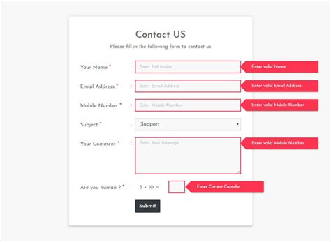 Php Contact Form With Ajax By Smarteye Codester