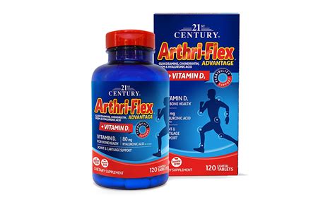 21ST CENTURY ArthriFlex Advantage + Vitamin D3, 120 tablets - Tertiary ...