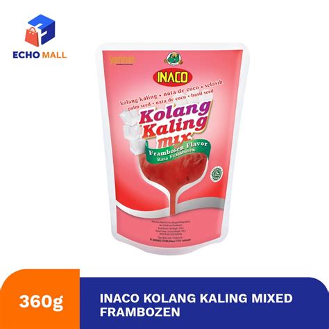 Jual Inaco Kolang Kaling Mixed 360gr Frambozen Shopee Indonesia