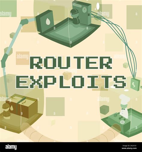 Sign Displaying Router Exploits Word For Takes Advantage Of A Security Flaw In An Application