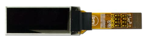 Monochrome 128x32 I2c Or Spi Oled Graphic Display From Crystalfontz