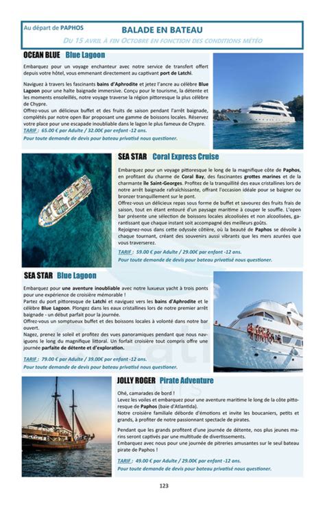 Creative Tours Votre Receptif Francais A Chypre Depuis 40 Ans Page