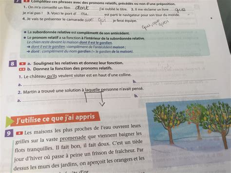 4eme Bonjour Je Bloque Sur Cet Exercice De Français Pourriez Vous Maidez Sil Vous Plaît