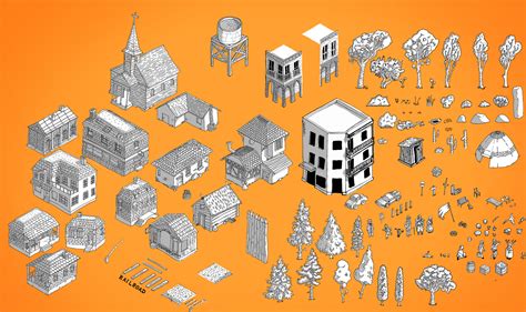 Isometric 2d Sprites