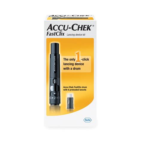 New ACCU CHEK ACCU CK FASTCLIX Lancing Device BOX Disposables General For Sale DOTmed