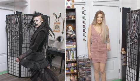 Goth Girl Decided To Experiment And Showed How She Would Look With