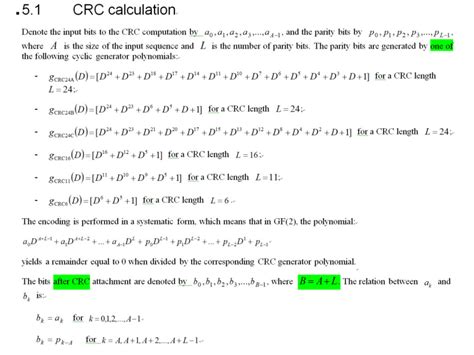 5g Crc Calculation Cc Code Upwork
