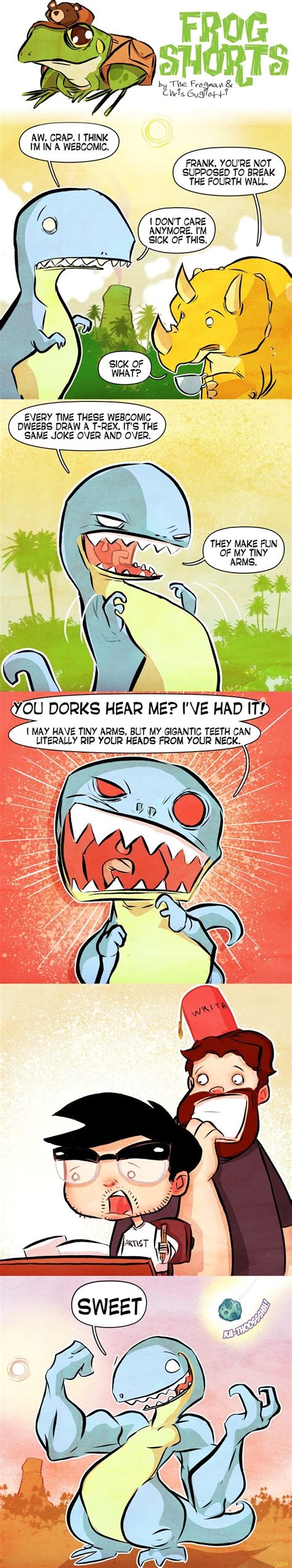 Frog Shorts Itty Bitty Arm Committee