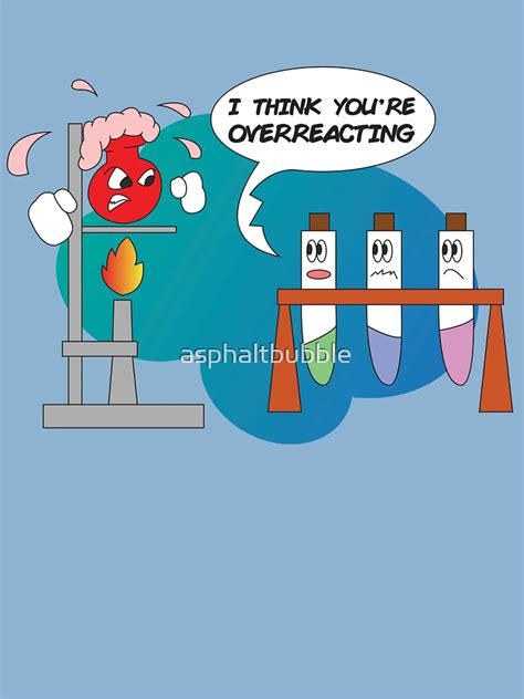 Chemical Reaction Cartoon Examples