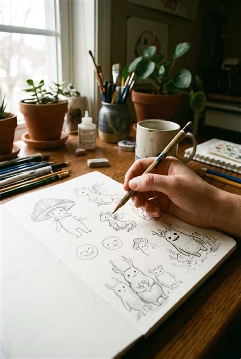 Creative Drawing Prompts 100 Ideas To Fill Your Sketchbook Artsydee