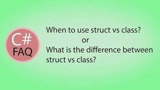 Difference Between Struct And Class In C Doovi