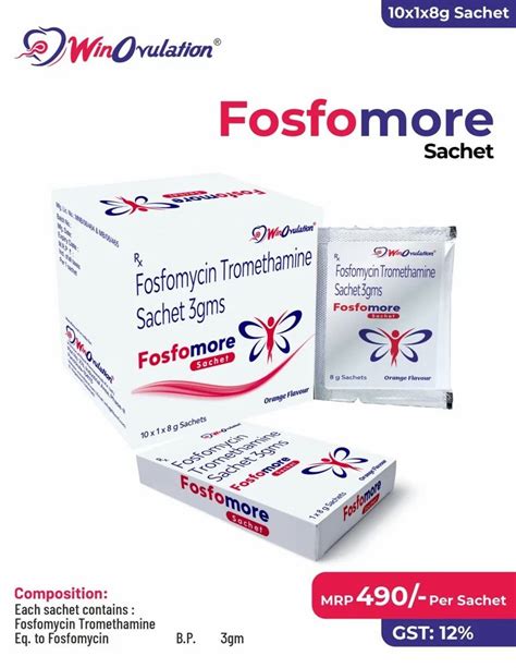 Fosfomycin Sachet Manufacturers Suppliers In India