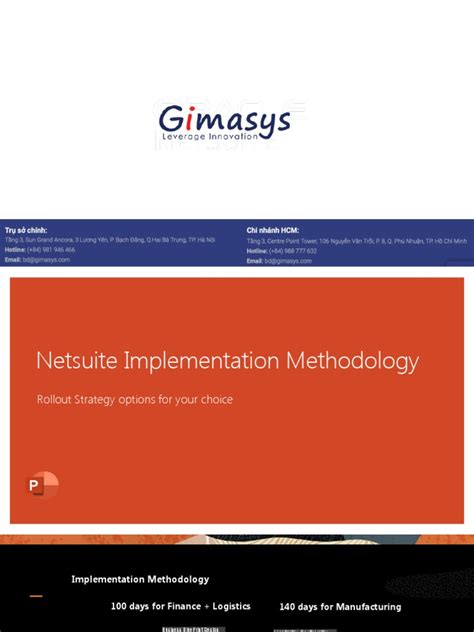 Netsuite Implementation Methodology Pdf
