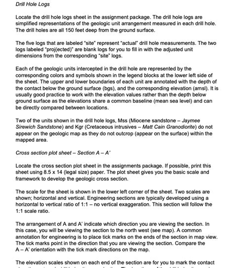 Geologic Map Locate The Geologic Map In The Chegg