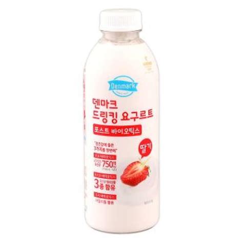 덴마크드링킹요구르트 딸기 750ml 주 동원fandb 배민 장보기∙쇼핑