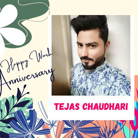 analyticsfox softwares on linkedin happy work anniversary to tejas