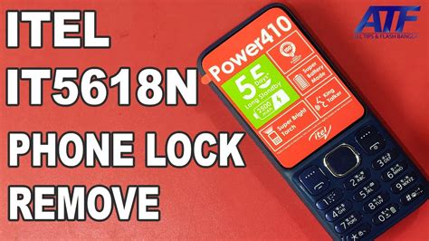 Itel It N Phone Lock Remove Youtube