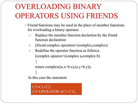 Operator Overloading And Type Conversion In Cpp Ppt