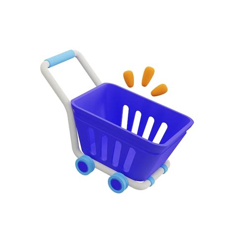 Premium Psd Empty Cart Shopping 3d Style Empty State