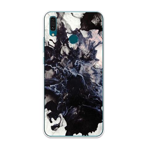 Huawei Y Prime Soft Tpu Silicone Phone Case Cover Granite Shopee Philippines