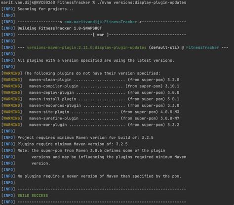 Keeping Dependencies Up To Date With Maven Marit Van Dijk