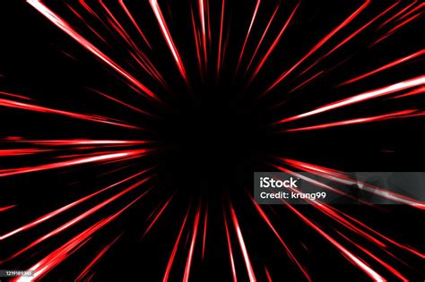 검은 배경에 빨간색 만화 방사형 속도 라인입니다 일본 애니메이션에서 영감을 액션 스피드 라인 검은색에 대한 스톡 사진 및 기타 이미지 Istock