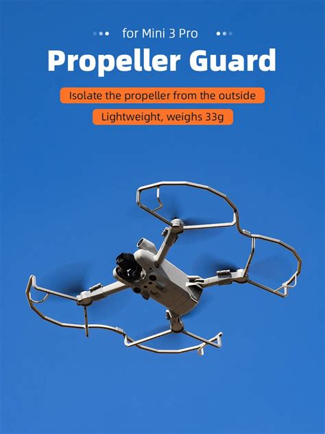 Dji Mini 3 Pro Drone용 프로펠러 가드 프로펠러 프로텍터 소품 커버 윙 팬 범퍼 케이지 보호 링 드론 액세서 Rcdrone