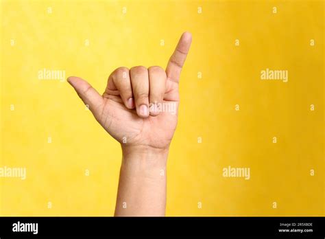 Hands Of A Latino Man Makes Sign Language Expression And Gesture Spatial Configuration And