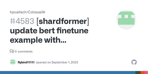 Shardformer Update Bert Finetune Example With Hybridparallelplugin