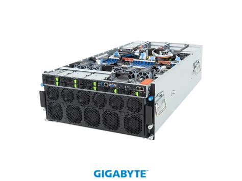 GIGABYTE G593 SD1 AAX3 HPC AI Server 5th 4th Gen Intel Xeon Scalable 5U DP NVIDIA HGX