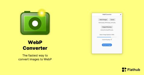 Install Webp Converter On Linux Flathub