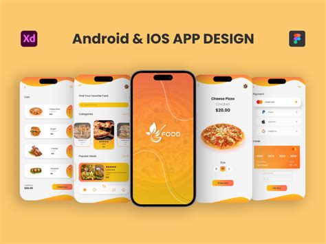 design stunning mobile app ui ux for ios or android interface design
