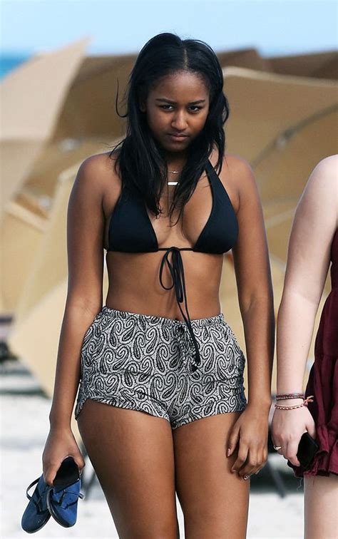 20 Hot Sasha Obama Bikini Pics