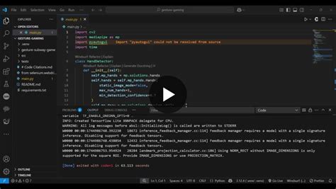 Python Opencv Tkinter Mediapipe Cv2 Computervision