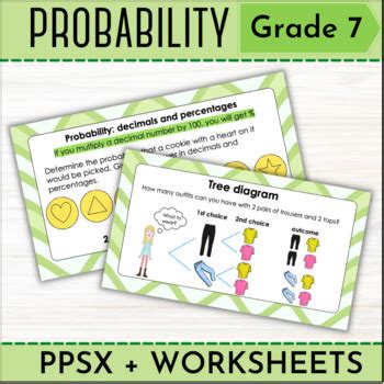 Probability Grade 7 By Cat Academy TPT