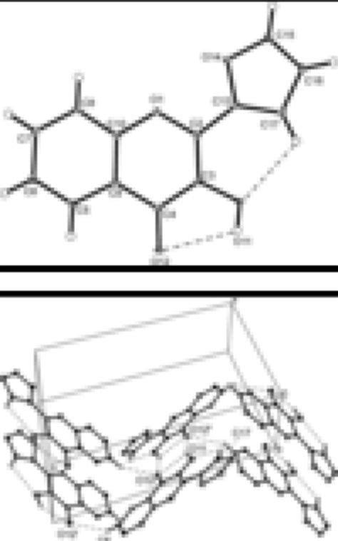 The Molecular Structure Of The Title Compound Showing The Atom Labeling Download Scientific