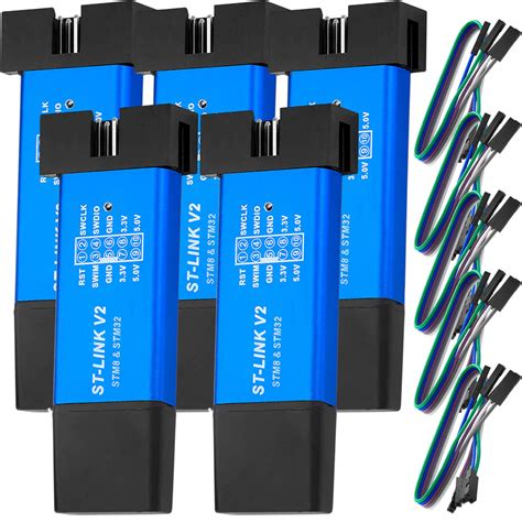 St Link V2 Mini Simulator Download Programmer Stm8 6 Stm32 Kompatibe