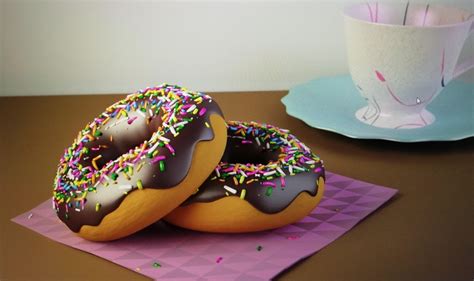 Donut In Blender Entkoti