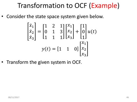 Lecture 14 State Space Canonical Forms Pdf