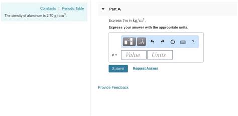 Solved Problem Constants Periodic Table Part A Chegg Com