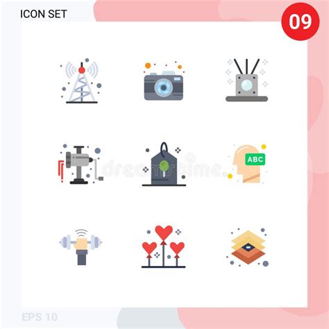 9 Flat Color Concept For Websites Mobile And Apps Party Celebration Relaxing Birthday Manual