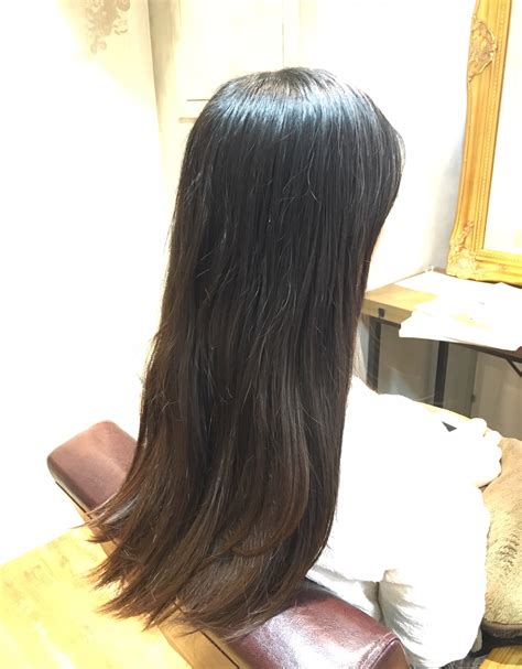 暗めでも透明感のある髪色アッシュグレージュカラー【池袋美容室】 ローラン青木 大地のブログ