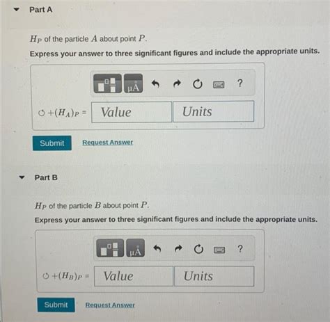 Solved Determine The Angular Momentum Hp Of Each Of The Two