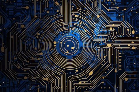 Premium Ai Image Fingerprint On An Electronic Circuit