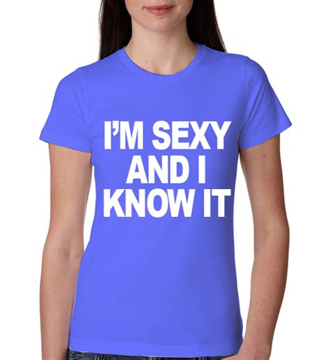 Im Sexy And I Know It Lmfao Party Rock Anthem Shufflin Womens T Shirt