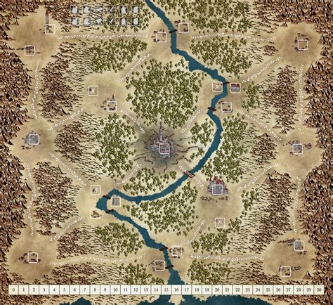 Blighted City Map R Rootgame