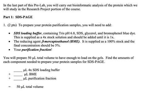 Solved In The Last Part Of This Pre Lab You Will Carry Out Chegg Com