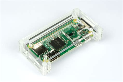Raspberry Pi Zero Case Clear Kiwi Electronics